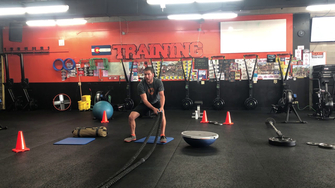 Manic Training's "In Gym" Workout for May 18 to 22 - YouTube