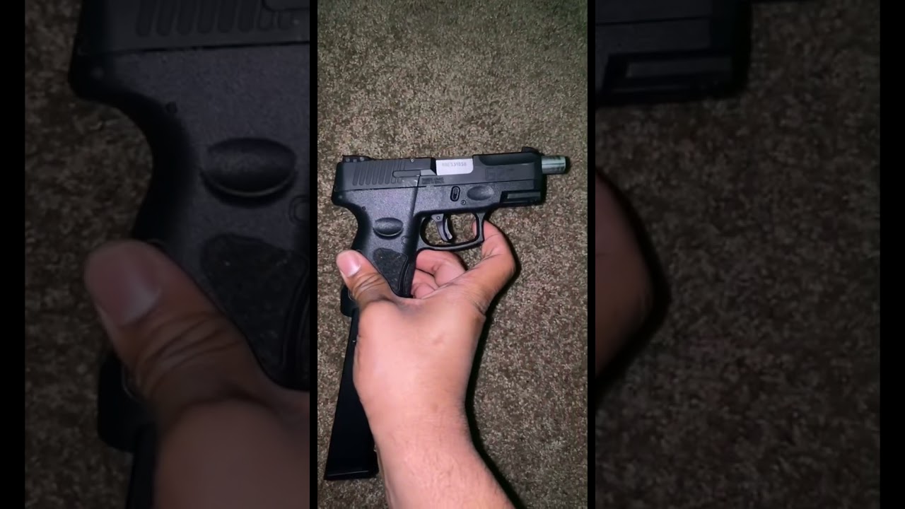 Taurus G2C with Taurus G3 barrel and 32 Round Pro Mag - YouTube