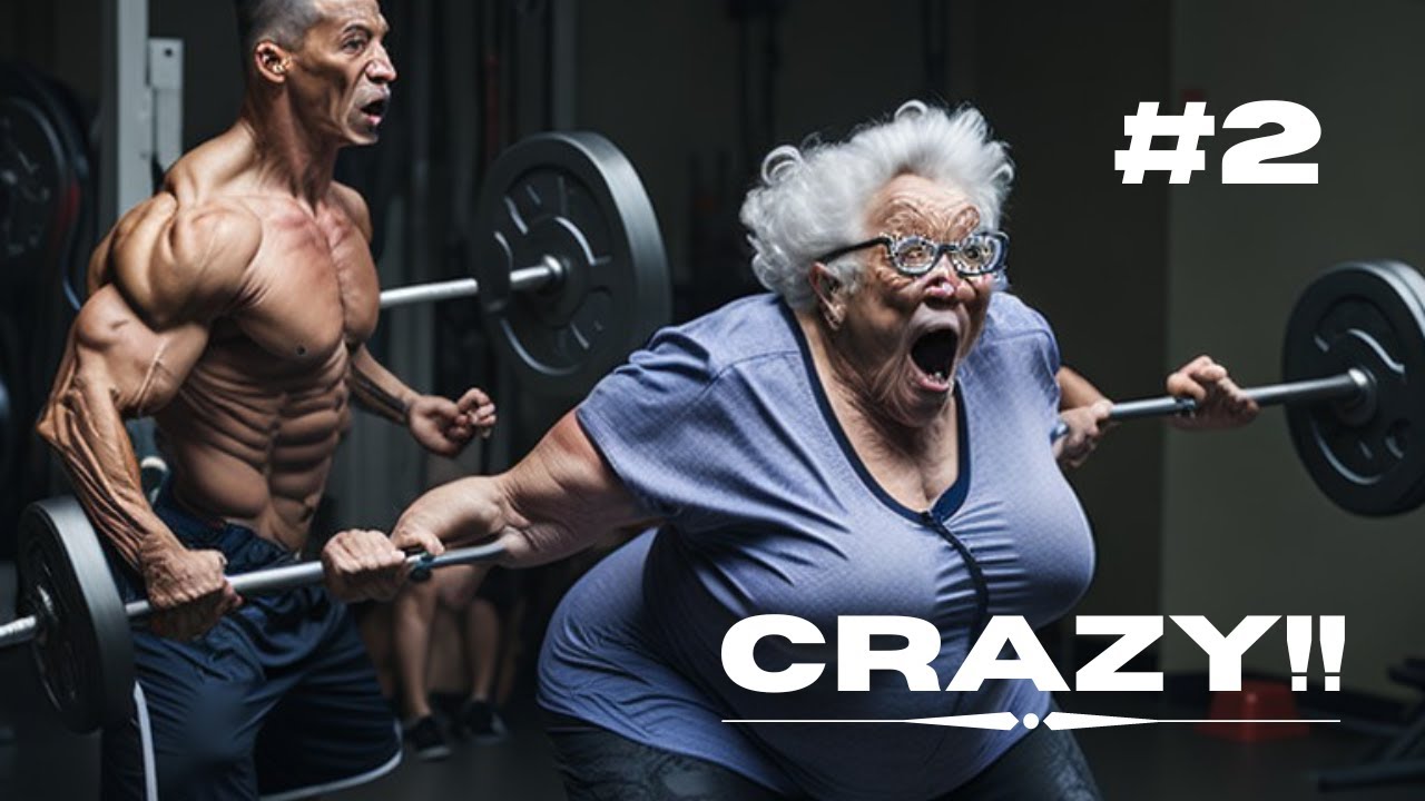 CRAZY GRANDMA out lifting BODYBUILDERS #2 @TheGrindHousee - YouTube