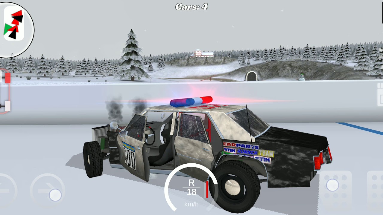 Demolition Derby 3 | Toyota Supra vs Police Car | Car Racing Games ...