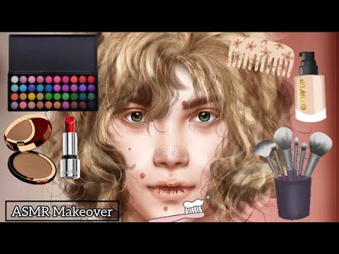 ASMR Homeless girl transformation |Makeup animation| Best Makeover - YouTube