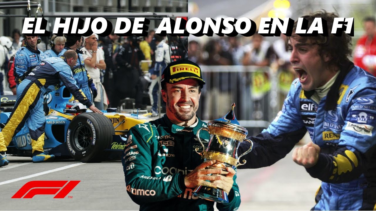 EL DEBUT DEL HIJO PERDIDO DE FERNANDO ALONSO CON LA ALONSONETA F1 TEAM ...