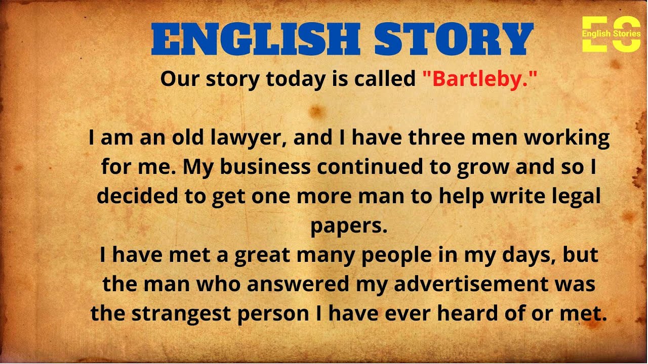 learn English through story, Practice english, - YouTube