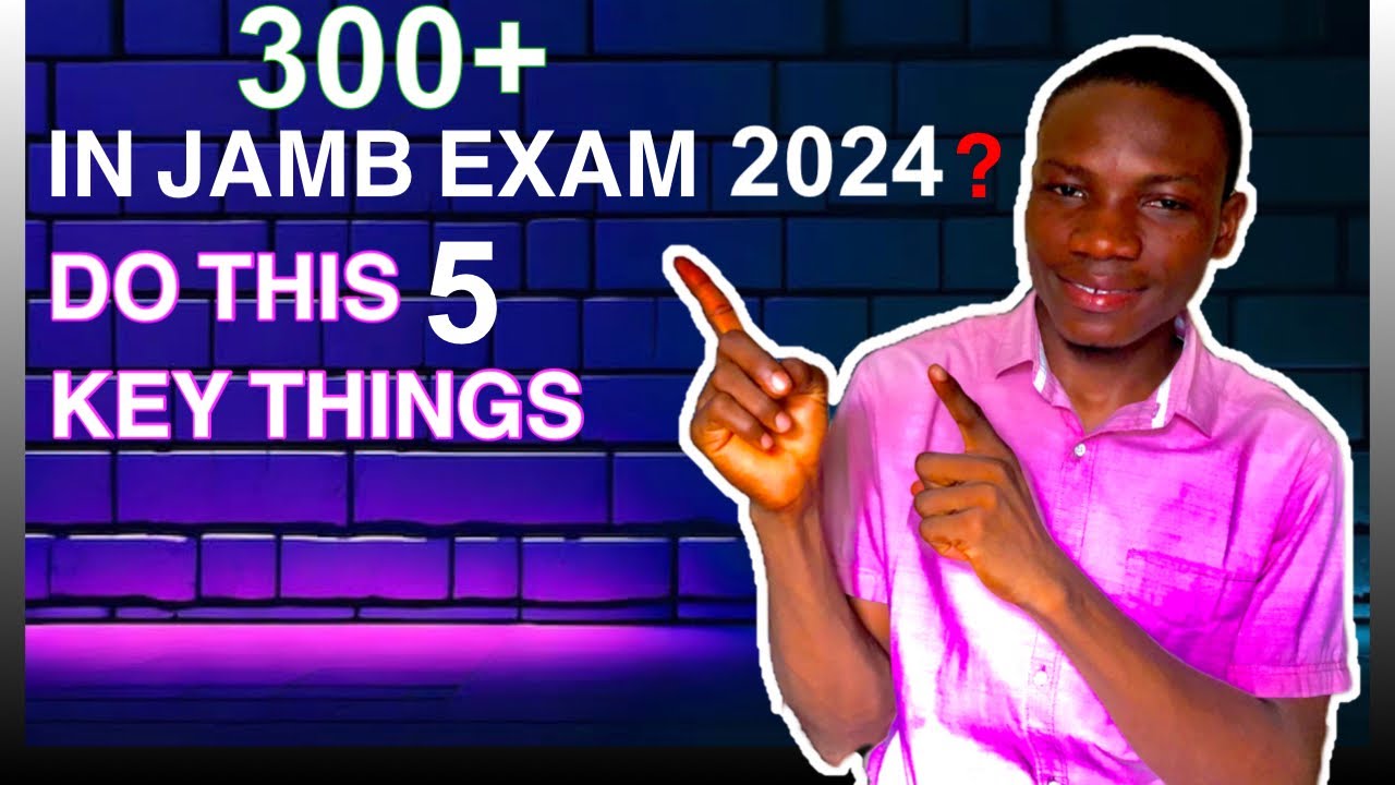 Do this to score 300 above in jamb exams 2024 #jamb2024 - YouTube