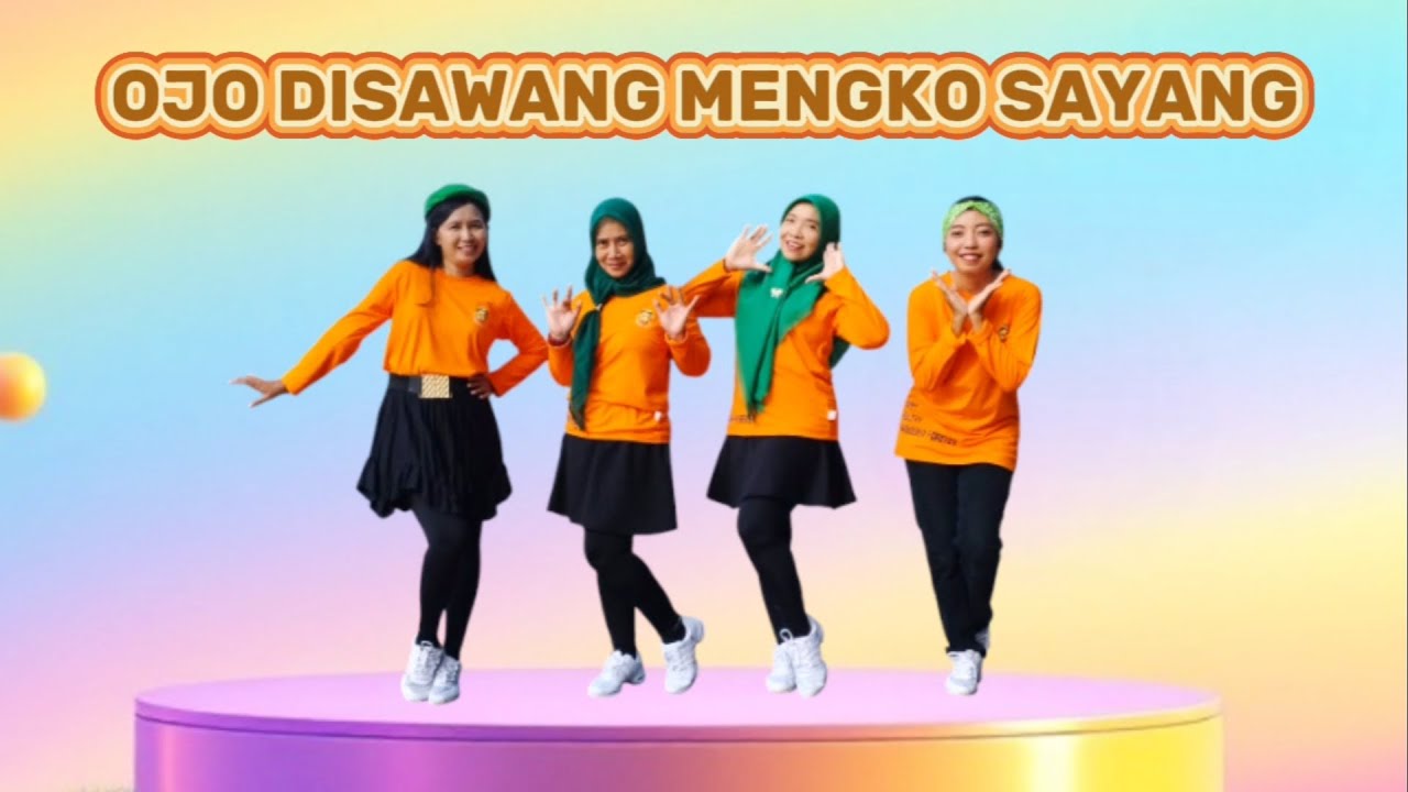 OJO DISAWANG MENGKO SAYANG / Line Dance/ Choreographed by liswati (INA ...