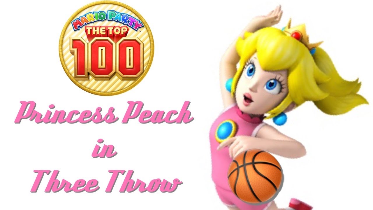 Princess Peach Basketball