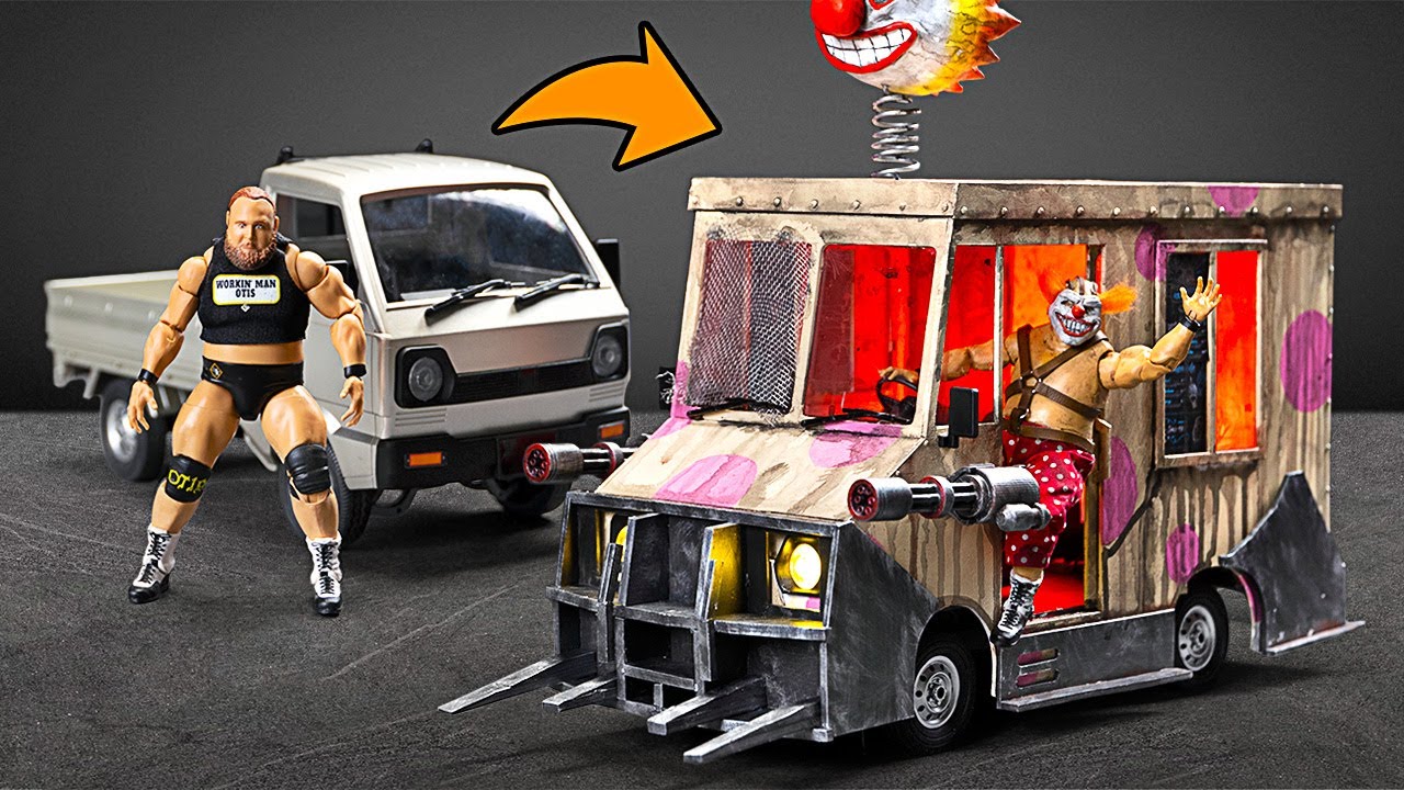 I Made Sweet Tooth And His Ice Cream Truck From Twisted Metal And They ...