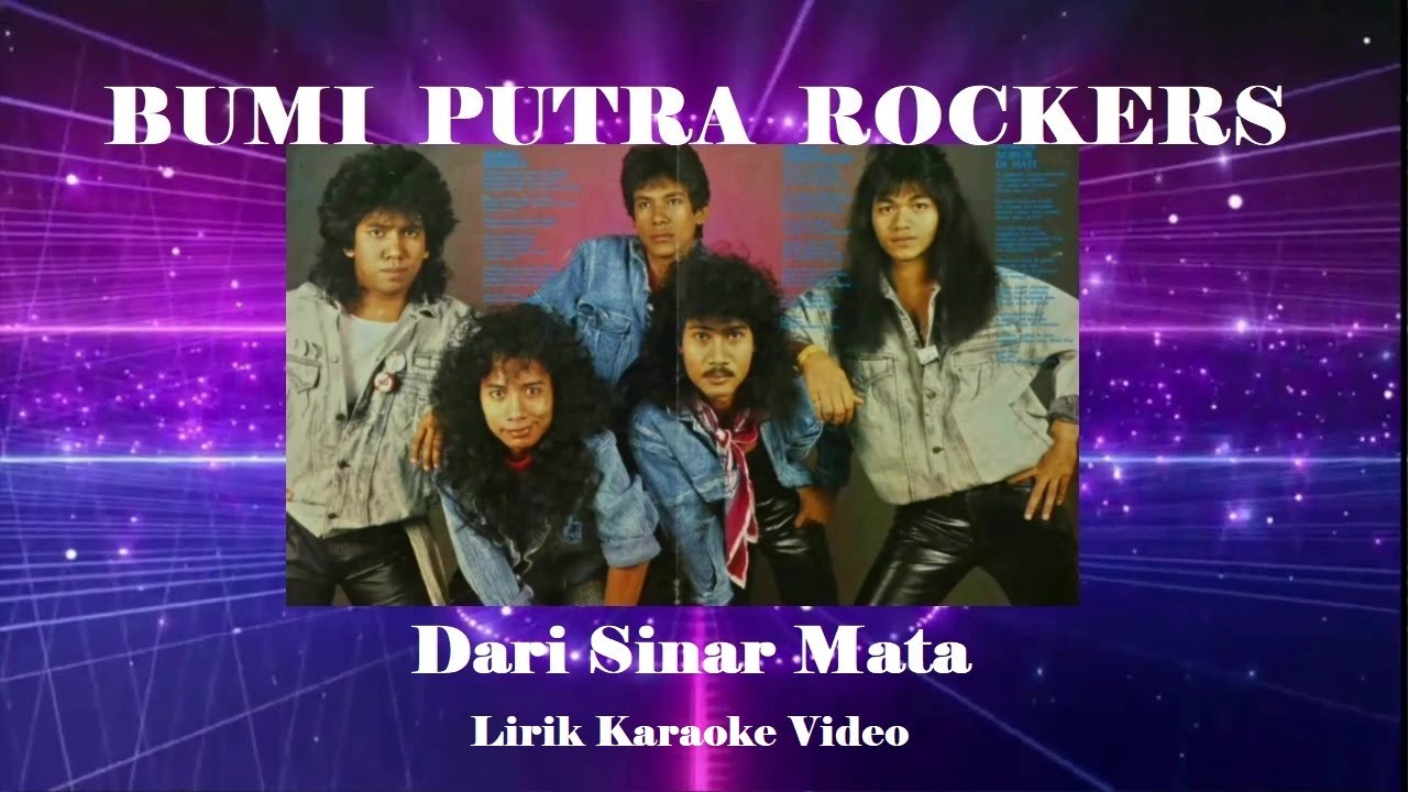 Bumi Putra Rockers ~ Dari Sinar Mata Lirik Karaoke - YouTube