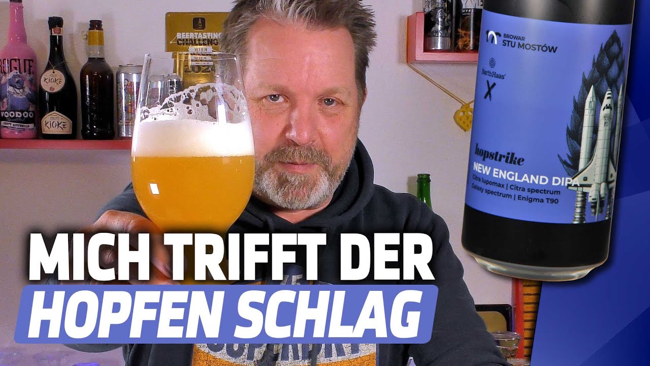 Hopstrike Double NEIPA im Test🍺🚀Browar Stu Mostów & Barth Haas Collab ...