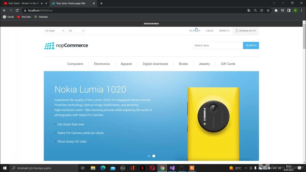 nopCommerce - Configuring Credit Card Manual Payment method - YouTube