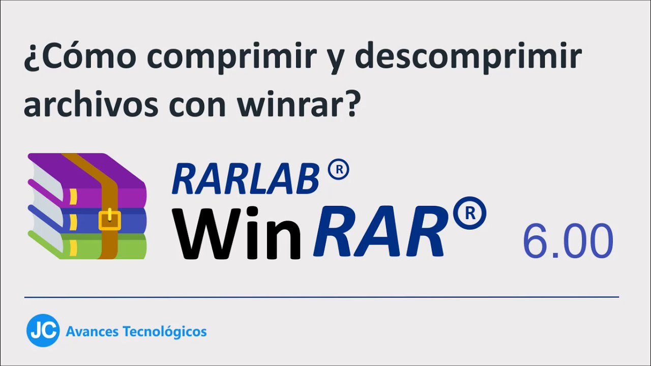 Cómo comprimir y descomprimir archivos con winrar 6.0 #winrar - YouTube