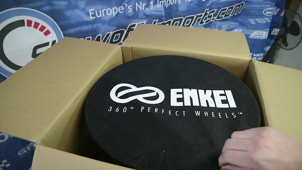 Showoff Imports, #4 What's in the box !? Enkei RPF1 - YouTube