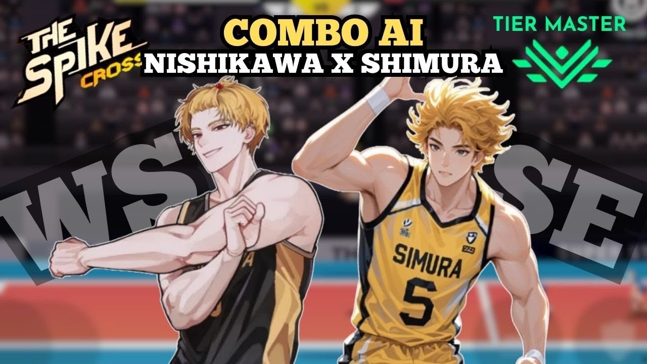 Nishikawa & Shimura's EPIC The Spike Cross Combo! - YouTube