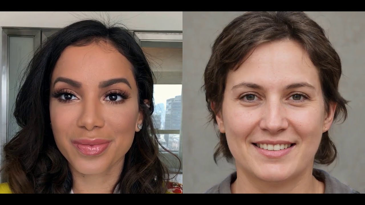 Editing Anitta's Face With AI (StyleGAN2) - YouTube