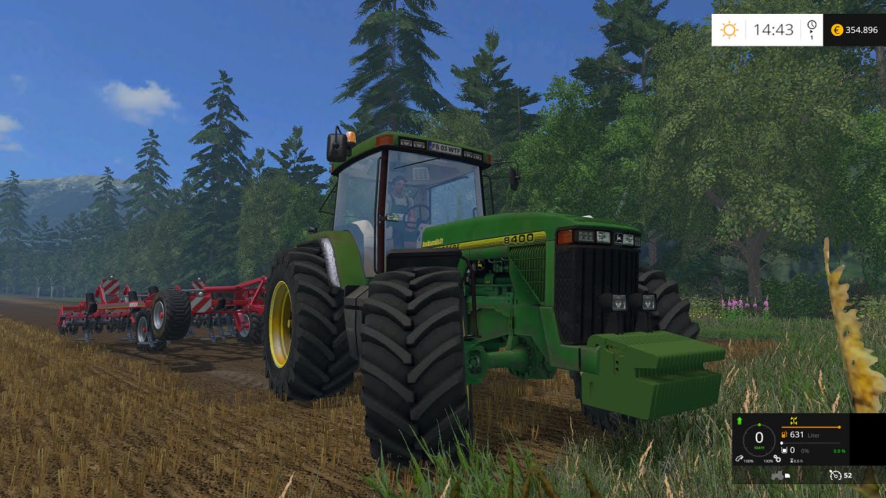 LS 15 - John Deere 8400 Modvorstellung #19 - YouTube
