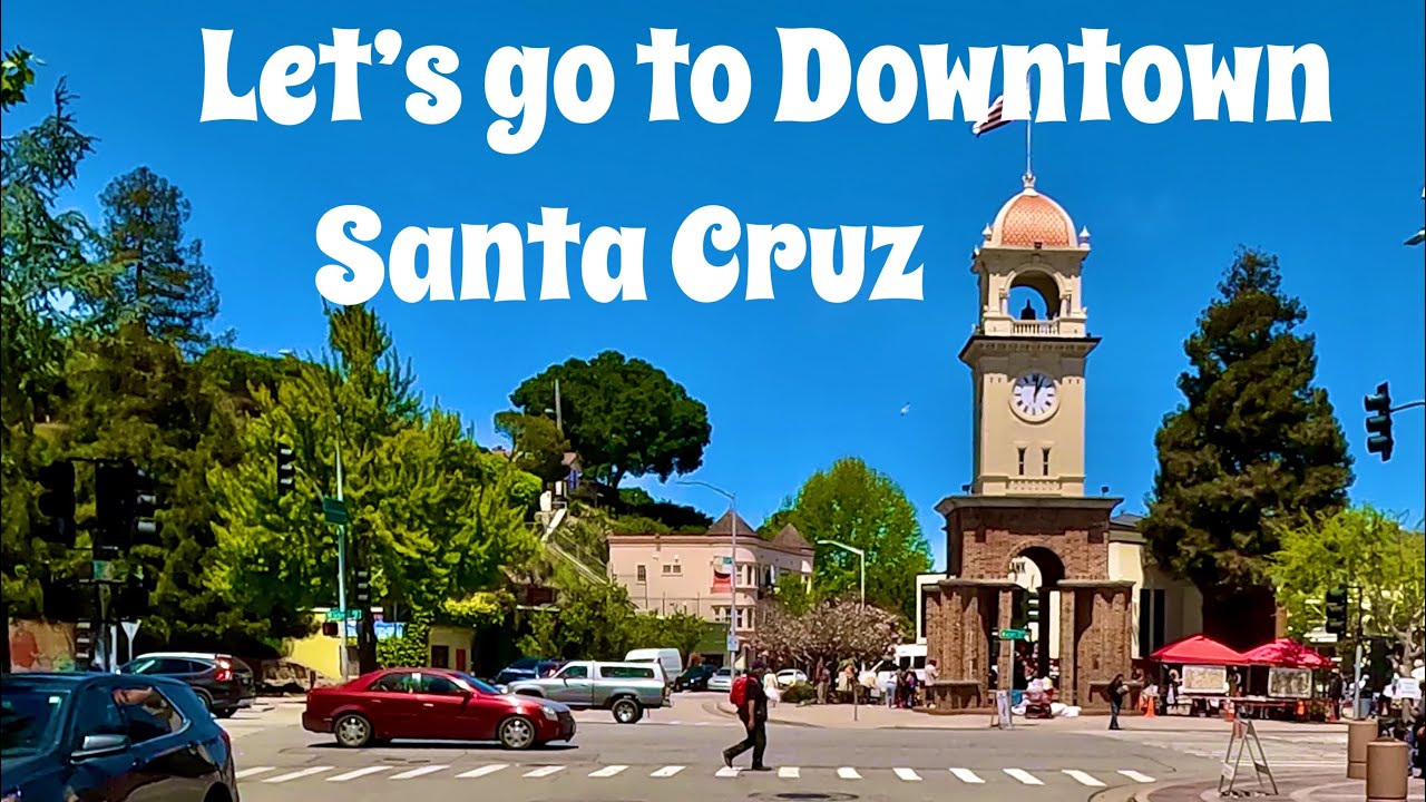 Santa Cruz Downtown, Pacific Garden Mall, Explore Downtown, Bike from ...