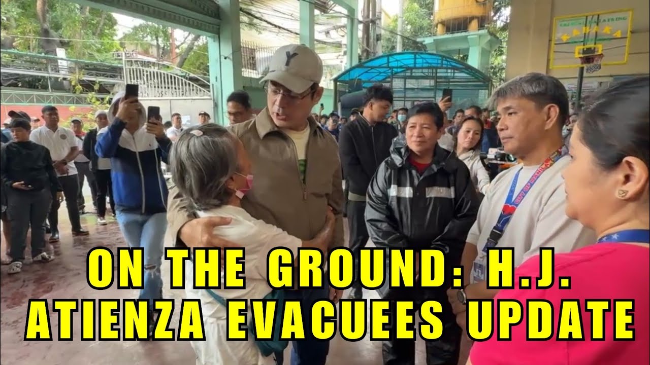 Sitwasyon sa H.J. Atienza Evacuation Center | Mayor Isko Moreno | Nov ...