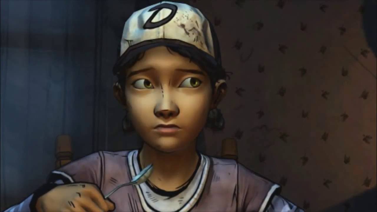 Clementine Talks About Her Past (With Flashbacks) - YouTube