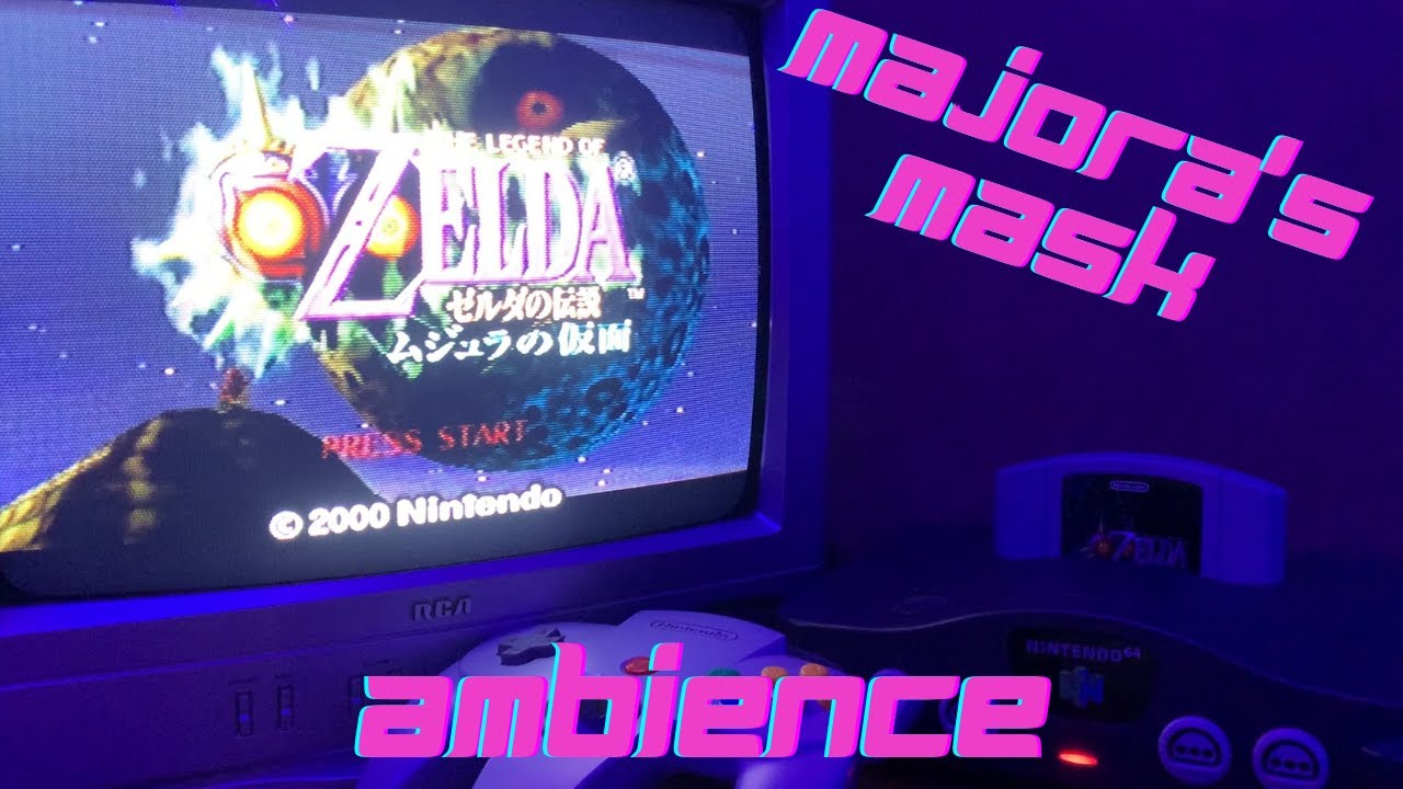 N64 CRT Majoras Mask Intro - YouTube