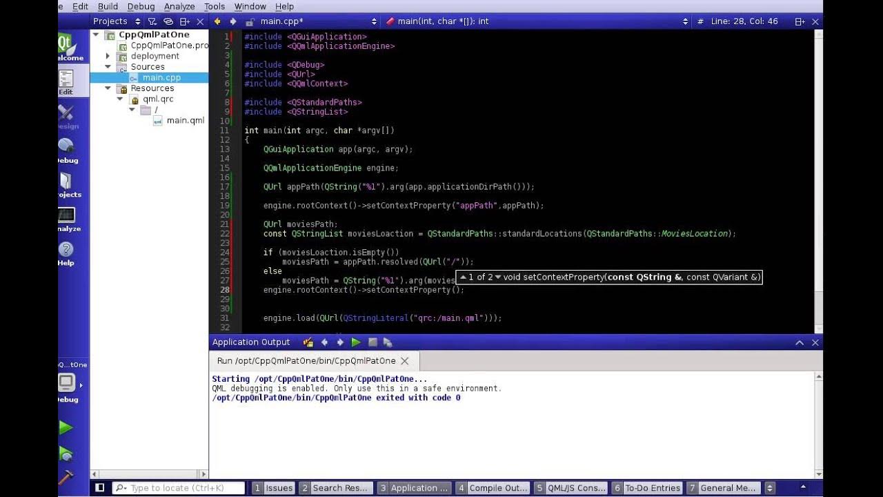 Qml Tutorial exposing QStandardPaths - YouTube