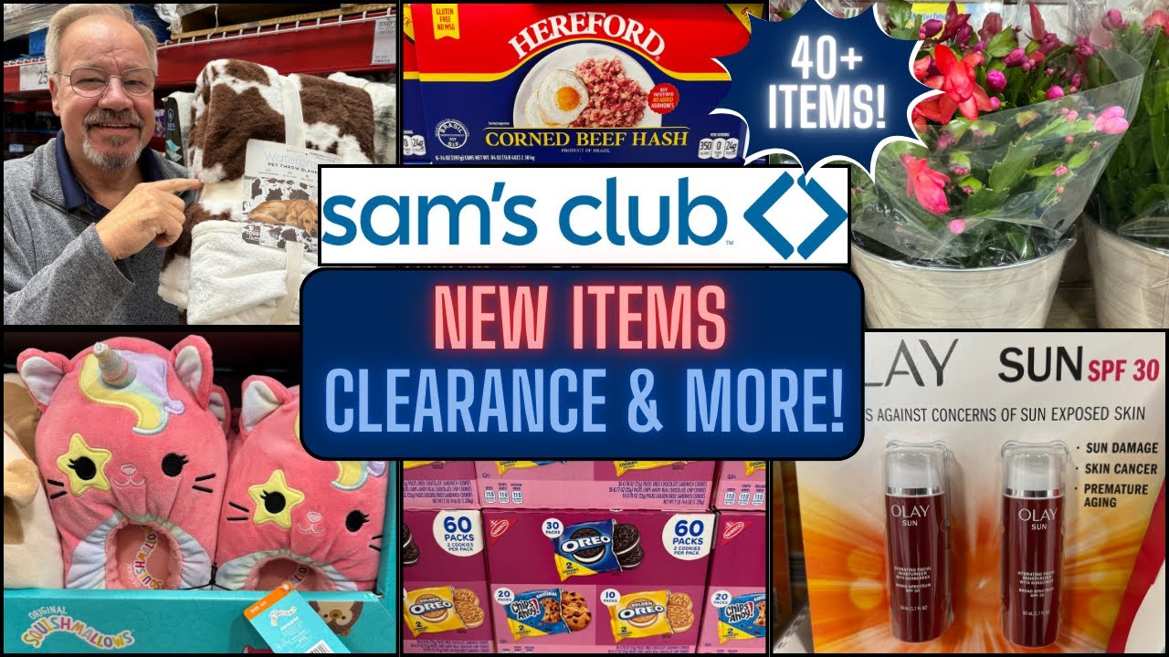 SAM'S CLUB ~ 40+ NEW ITEMS, CLEARANCE & LIMITED TIME ONLY DEALS! - YouTube