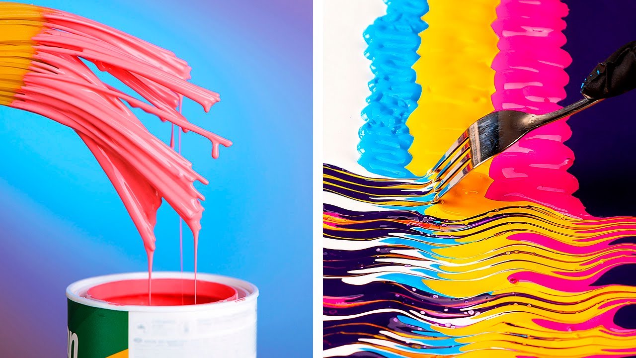 Wonderful Drawing Hacks, Art Techniques And School Tricks - YouTube