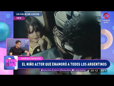 Marcelo Marcote contó las dificultades de haber actuado desde los cinco ...