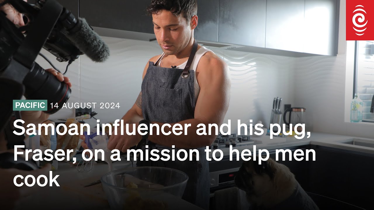 Daniel Rankin has become a social media star with his cooking videos ...