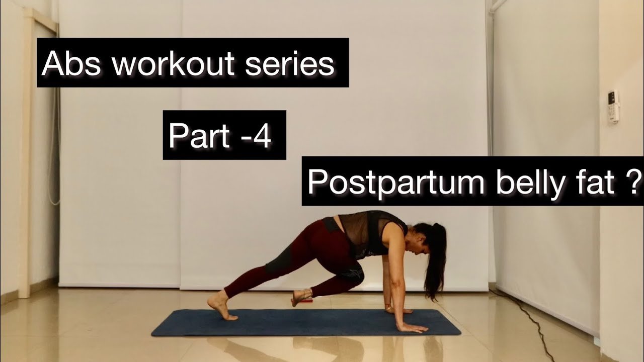 Abs workout series -4 | postpartum belly?| Tighten and tone your belly ...