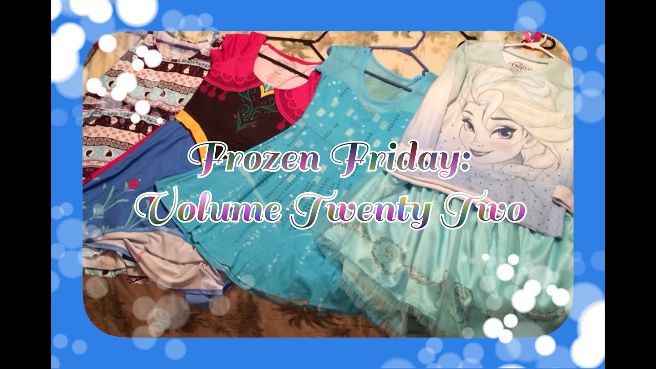 Frozen Friday: #22 Hot Topic Elsa/ Anna Dress and Clothing Review - YouTube