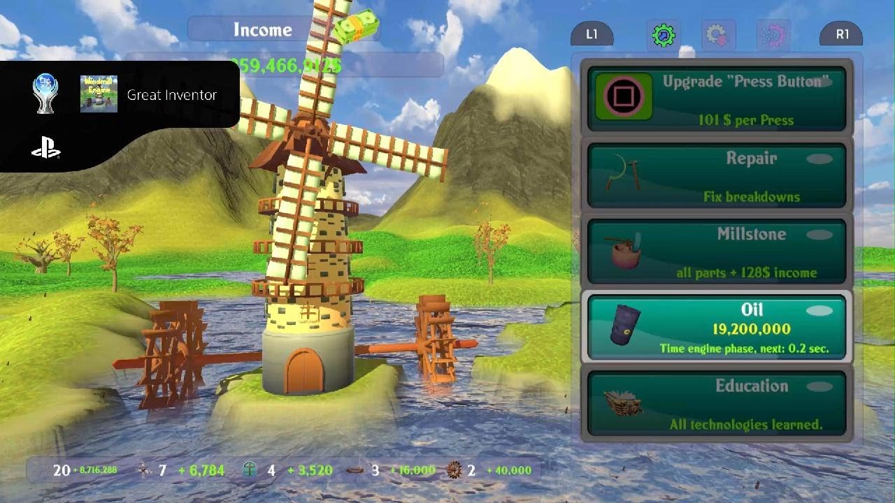 Windmill Engine platinum trophy - YouTube