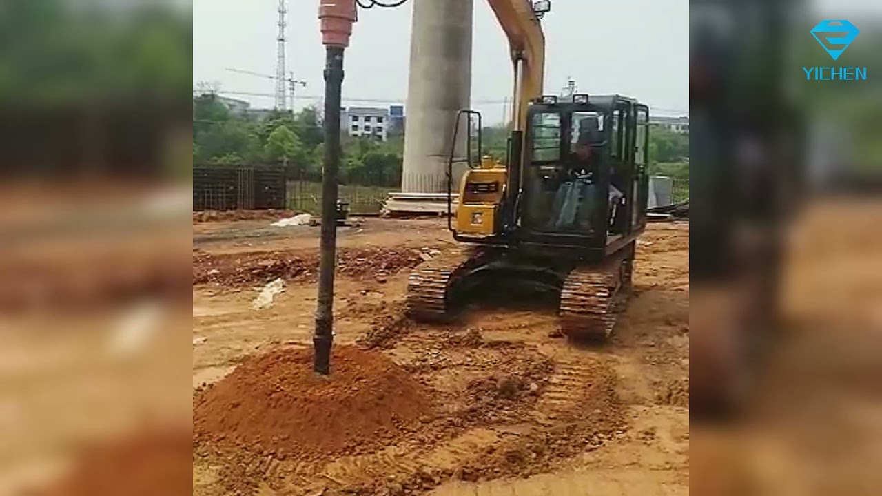 Five Meter Bored Piling by Auger - YouTube
