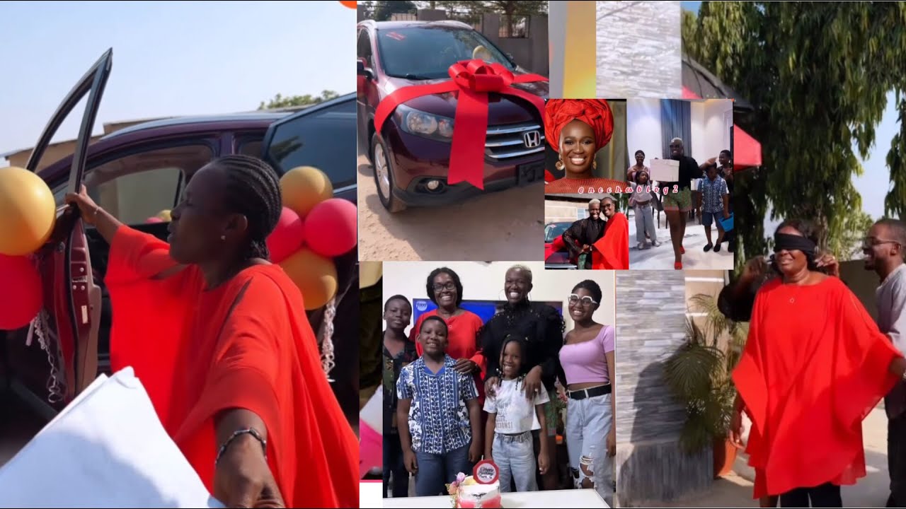 VIRAL VIDEO OF REALWARRIPIKIN SURPRISED HER MUM RANGE ROVER ON HER ...