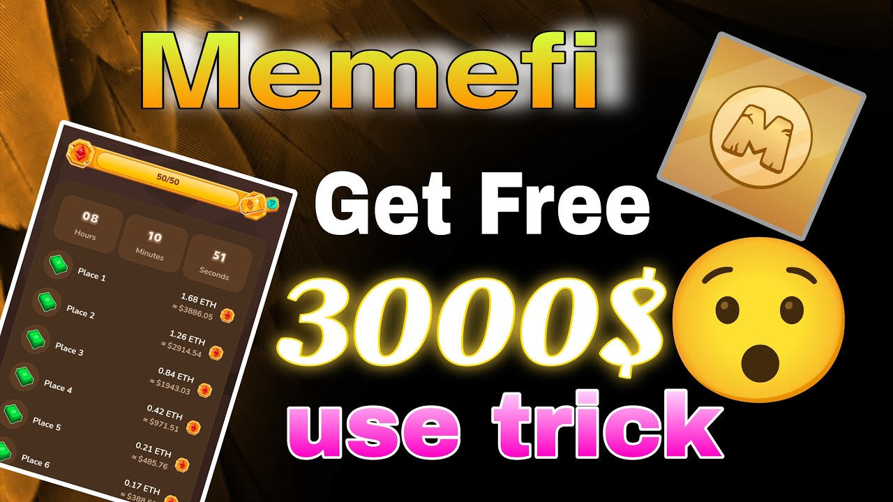 Memefi daily winning ETH trick memefi Daily join giveaway memefi wining ...