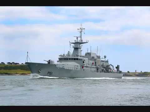 'L E Samuel Beckett P61, the latest ship of the Irish Navy - YouTube