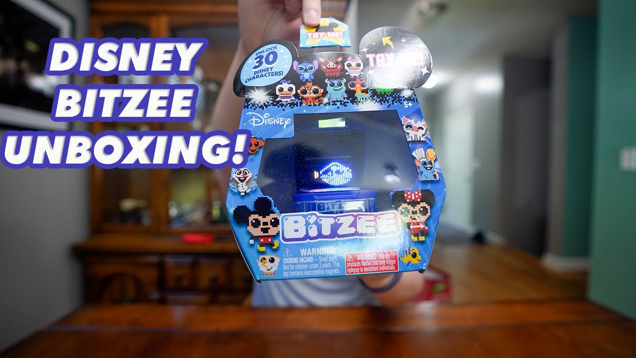Unboxing the Interactive Virtual Pet BITZEE Disney Version! - YouTube