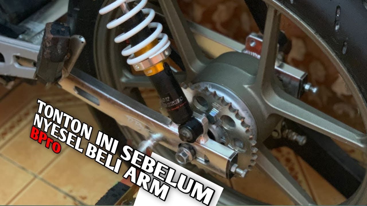 AUTO GANTENG BANGET !! Pasang Swing Arm BPro Racing untuk yamaha fiz r ...