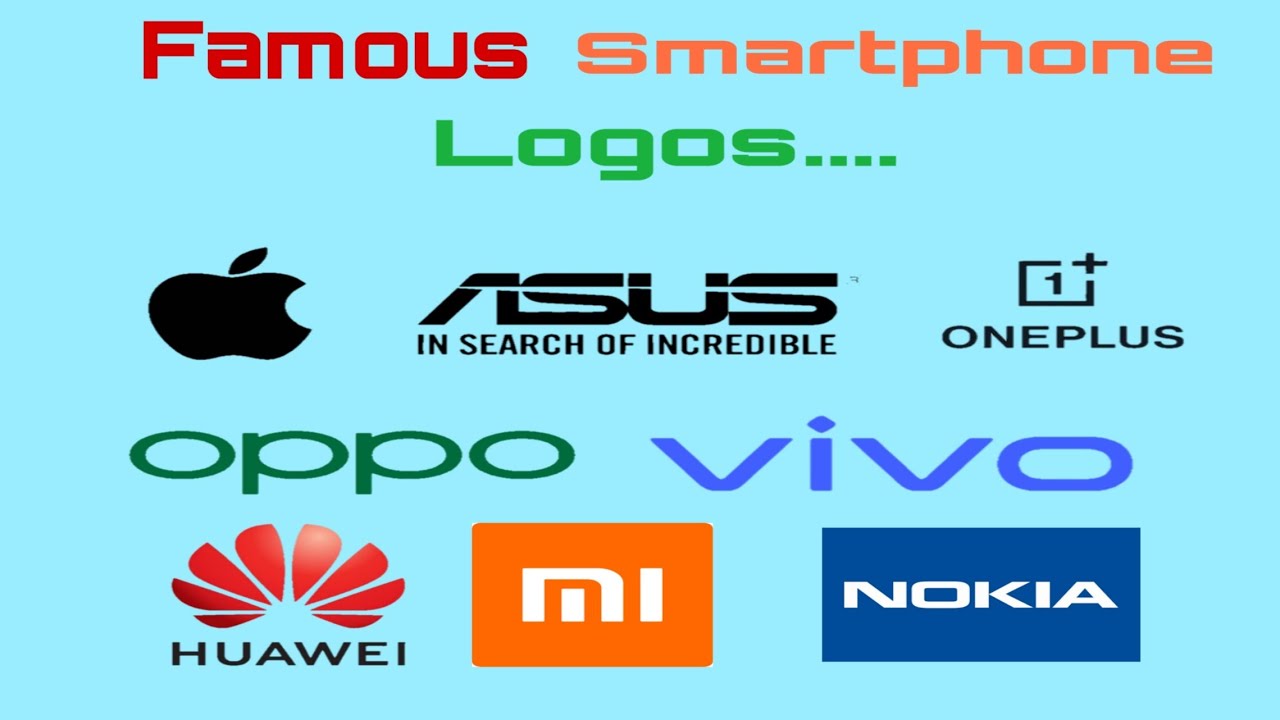 Famous Smartphone Logos.... || - YouTube