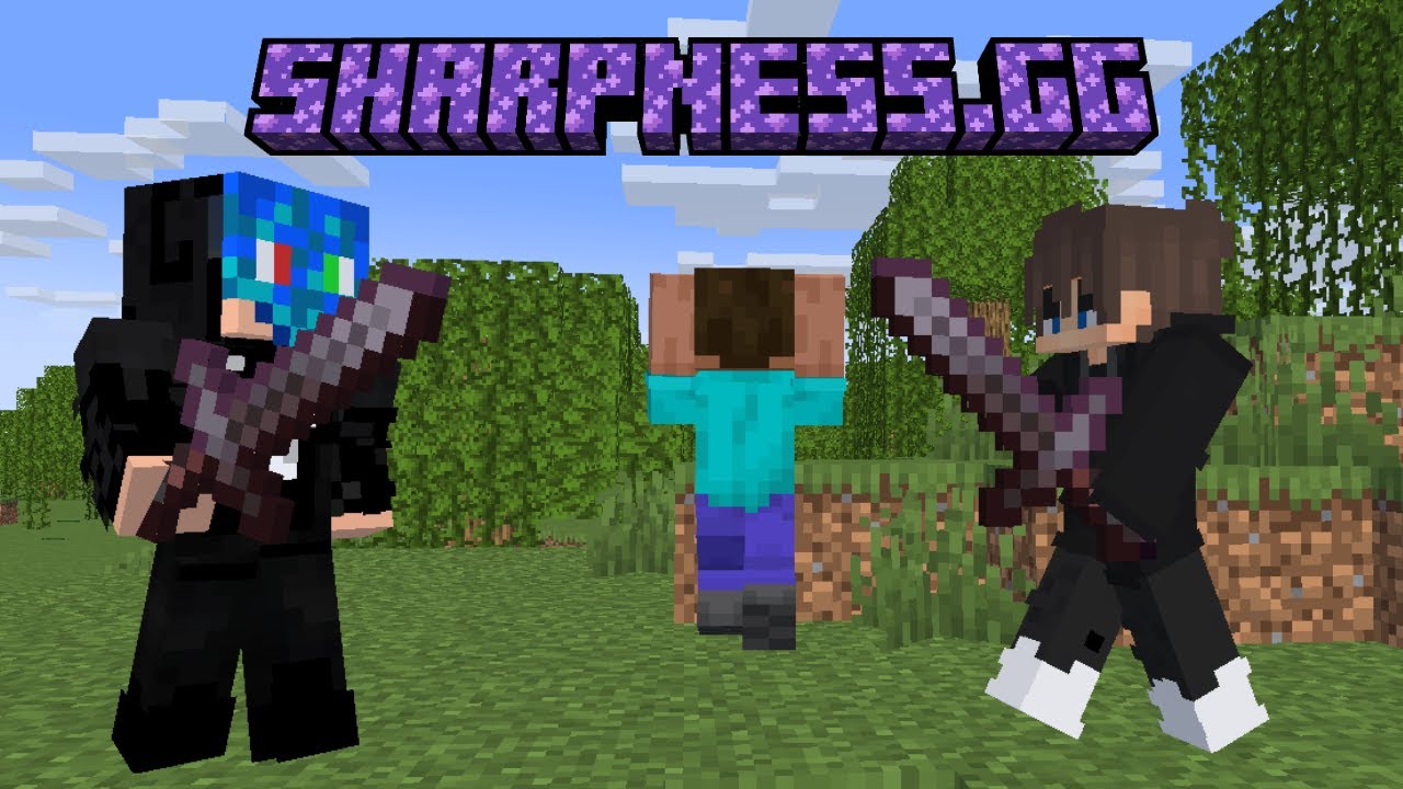 sharpness.gg dobry serwer pvp - YouTube