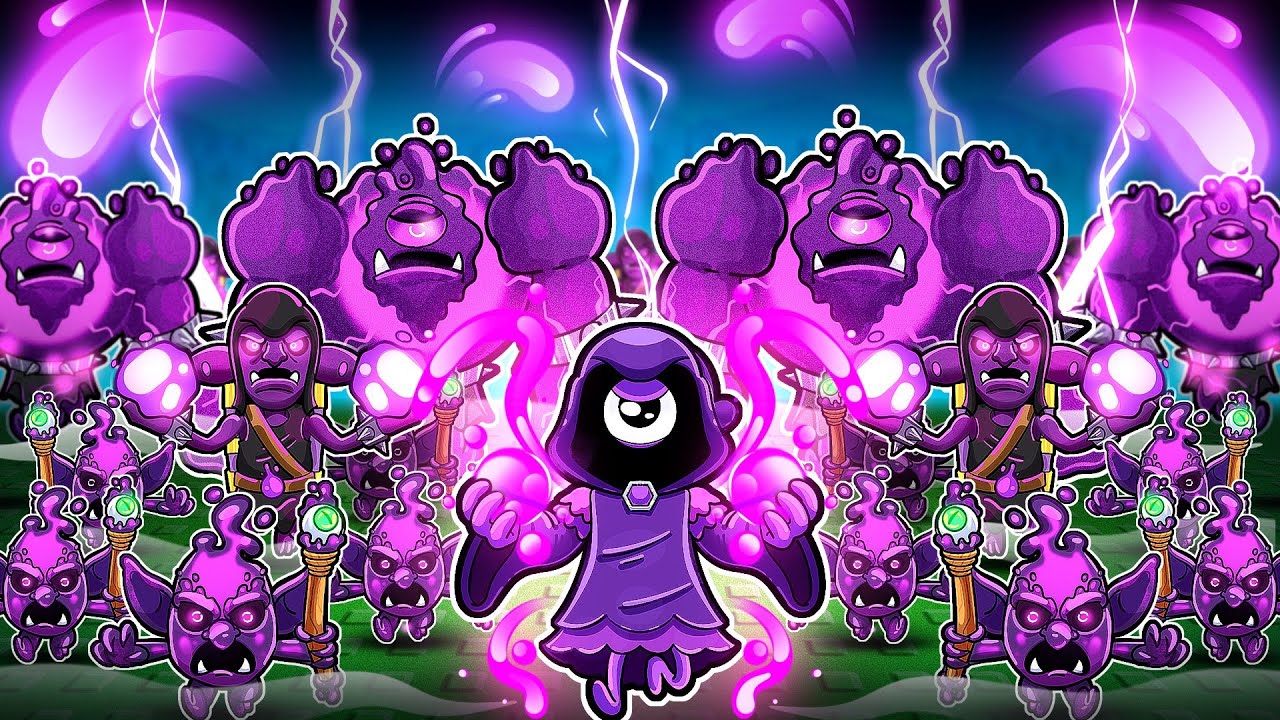 MORPH WORLD - New Shadow Purple WIZARD!! (Elemental Mages) - YouTube