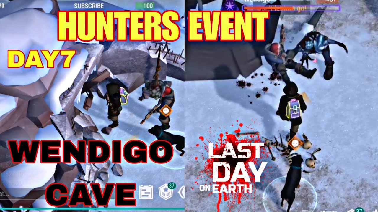 WINTER OF DESPAIR HUNTERS EVENT KILL WENDIGO LDOE (last day on earth ...