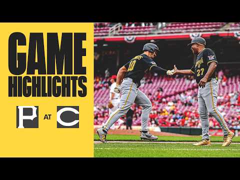 Pirates Bats Stay Hot in Series Win Over the Reds | Pirates at Reds Game Highlights (4/1/26)