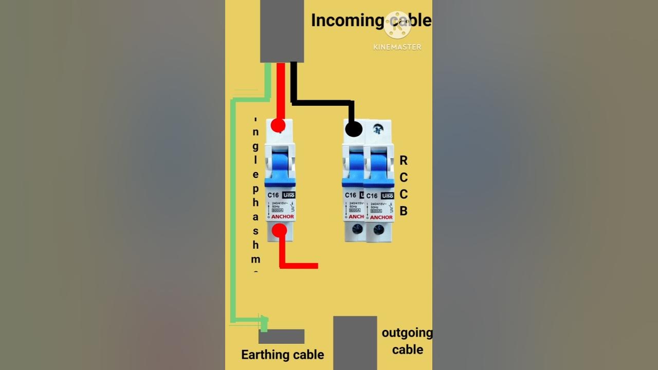 mcb connection || rccb mcb connection || dp mcb connection || rccb input output connection # ...