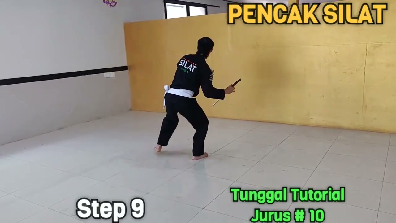 Pencak Silat Tunggal Tutorial 10 Jurus #pencaksilat #silat # ...