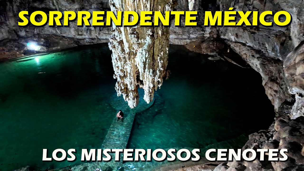 Valladolid y los CENOTES del Cráter del Gran METEORITO | Aventura por ...