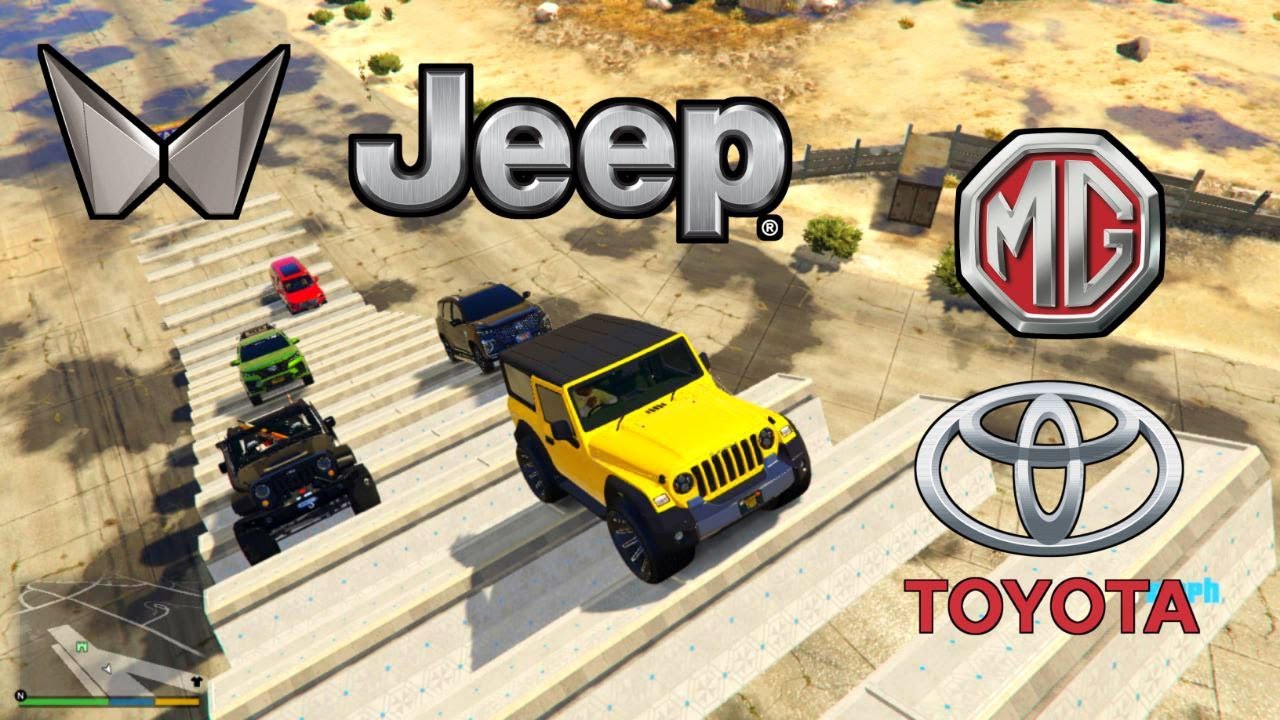 GTA 5 Indian Off-Roaders Vs All-Rounder SUVs Off-Road Challenge GTA 5 ...