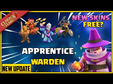 NEW UPDATE - APPRENTICE WARDEN NEW TROOP COMING IN COC| COC GIVING US 4 ...