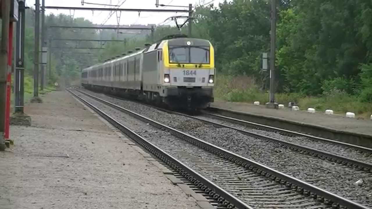 HLE 1844+M4+disco SR 3+M4+1802 SNCB - YouTube