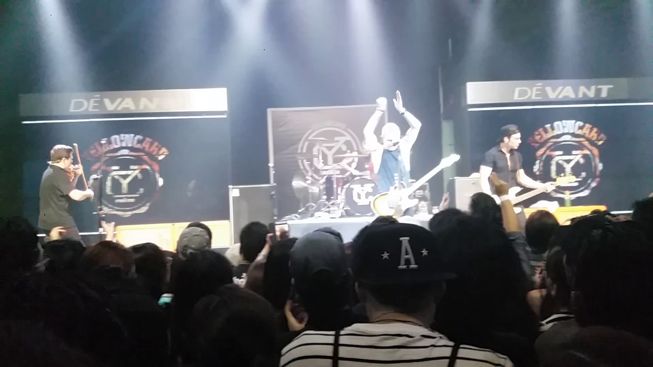 Be The Young - Yellowcard Live in Manila, Philippines (2017) - YouTube