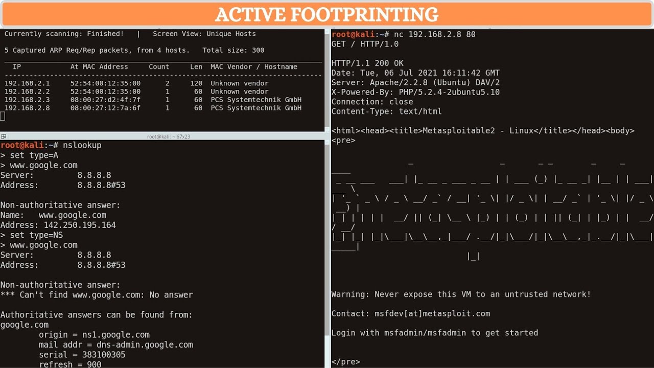 DNS Information Gathering - nslookup & Dig | [ தமிழில் ] - YouTube